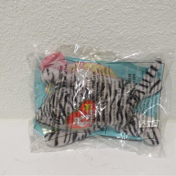 Ty | Toys | Ty Blizz The White Tiger Teenie Beanie Baby Toy Mcdonalds ...
